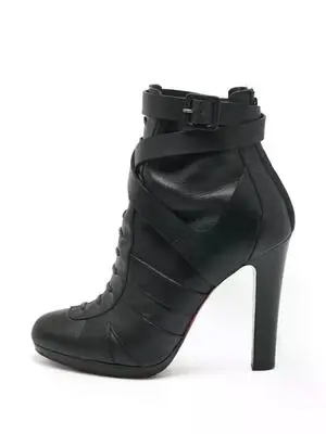 CHRISTIAN LOUBOUTIN Lamu Lace-up Ankle Boots