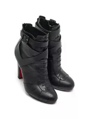 CHRISTIAN LOUBOUTIN Lamu Lace-up Ankle Boots