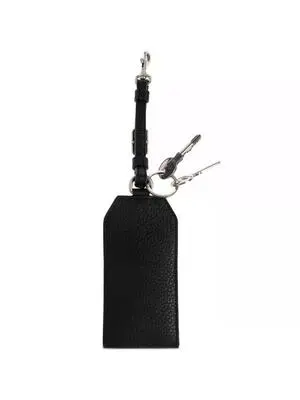 Balenciaga Strap Leather Cardholder - Black