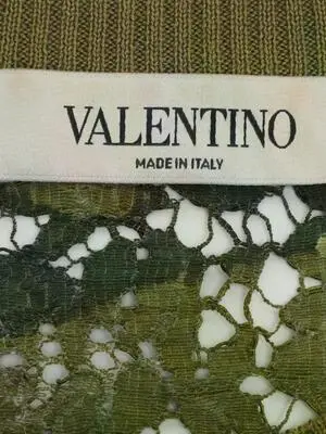 Valentino Garavani Camouflage Lace Cardigan