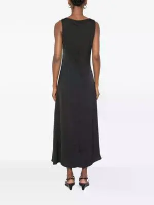 MOUTAKI Sleeveless Midi Dress With Knot Detail
