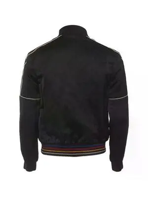 Saint Laurent Logo Embroidered Bomber Jacket
