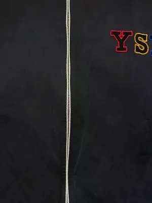 Saint Laurent Logo Embroidered Bomber Jacket