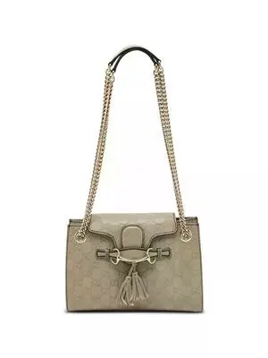 Gucci Emily Leather Shoulder Bag