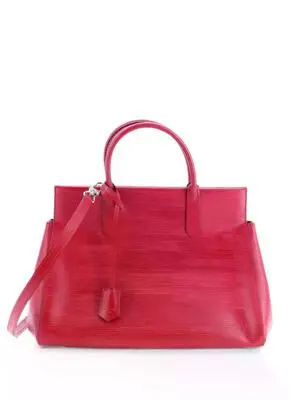 LOUIS VUITTON Epi Leather Marly Satchel Mm - Red