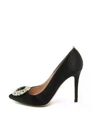 Sjp By Sarah Jessica Parker Amira Crystal-embellished Pumps - Black