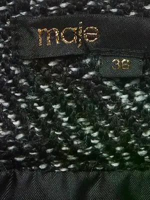 Maje Lace Detail Mini Skirt