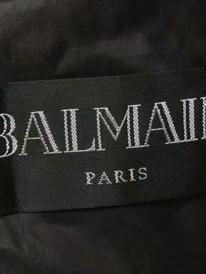 Balmain Logo-appliqué Bomber Jacket