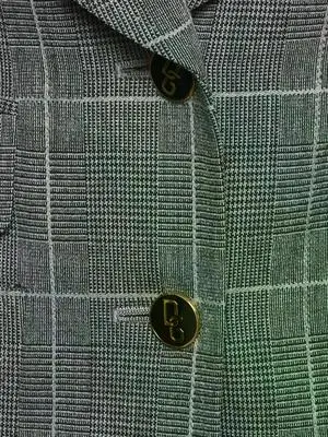 Dolce & Gabbana Plaid Single-breasted Blazer