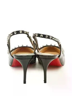 CHRISTIAN LOUBOUTIN Brigadine Spiked Slingback Pumps