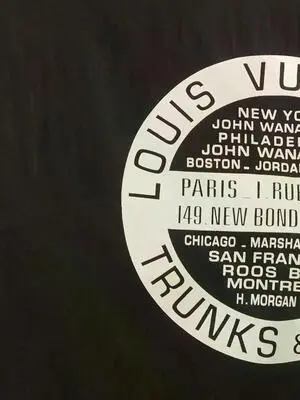 LOUIS VUITTON Logo Stamp T-shirt