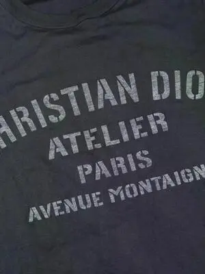 Dior Logo-print Long-sleeved T-shirt