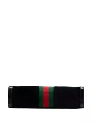 Gucci Ophidia Suede Web Chain Crossbody Bag