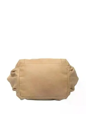 Balenciaga 2005 Lambskin Motocross Classic Sunday Tote Bag - Neutrals