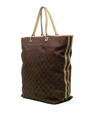 Gucci Gg Canvas Shopper Tote Bag