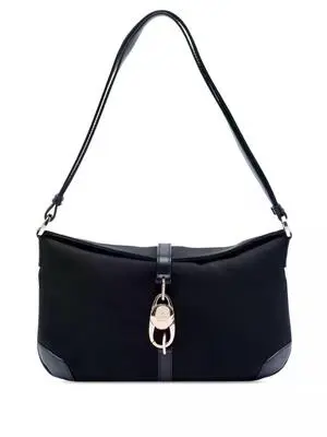 Gucci Canvas Jackie Hobo Bag - Black