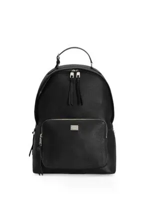 Dolce & Gabbana Vittoria Calfskin Leather Backpack