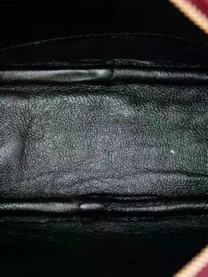 Saint Laurent Calfskin Monogram Blogger Bag - Red