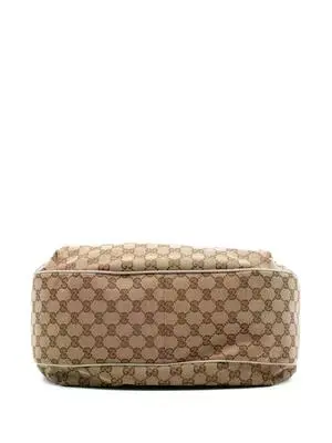 Gucci Medium Gg Canvas Emily Flap Satchel