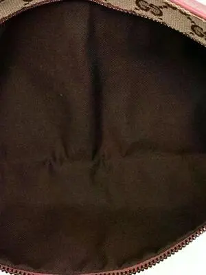 Gucci Gg Canvas Web Double Pocket Belt Bag