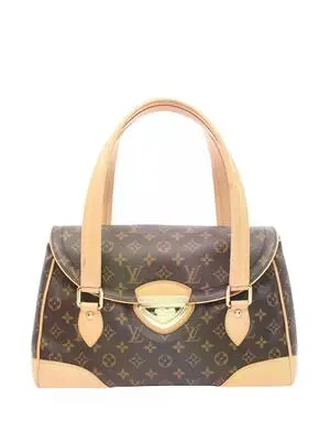 LOUIS VUITTON Monogram Beverly Gm Shoulder Bag - Brown