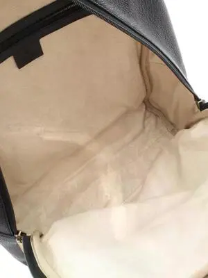 Gucci Leather Logo Backpack