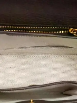 Gucci Jumbo Gg Canvas Bamboo 1947 Top Handle Bag Satchel