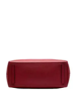 Prada Saffiano Lux Double Handle Shopping Tote Satchel