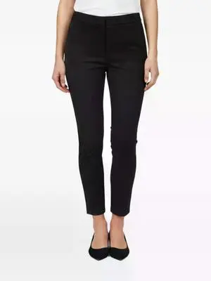Gucci Paneled Crepe Trousers - Black