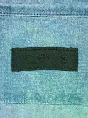 Prada Long-sleeve Denim Shirt