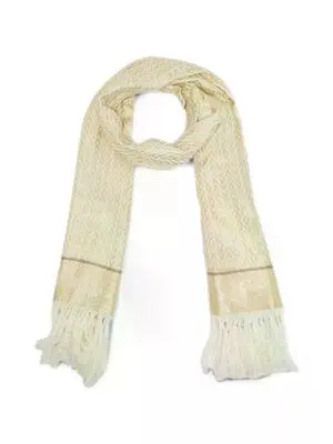 Valentino Garavani Monogram Lurex Jacquard Scarf