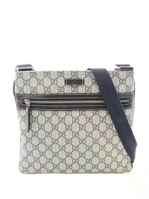 Gucci Gg Supreme Crossbody Bag - Neutrals