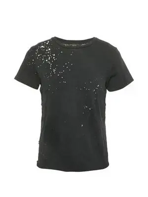 Amiri Distressed Cotton T-shirt