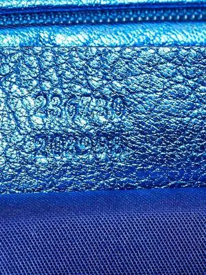 Alexander McQueen Metallic Chevron-quilted Clutch Bag