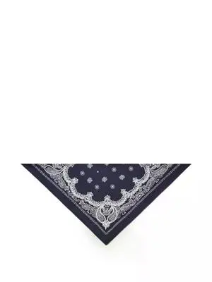 Tory Burch Beaded Bandana Triangle Scarf