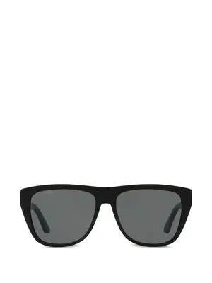 Gucci Rectangle Frame Sunglasses - Black