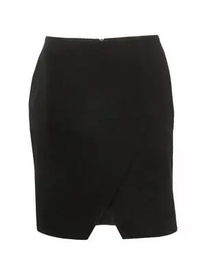 Emporio Armani Gabardine Pencil Skirt - Black