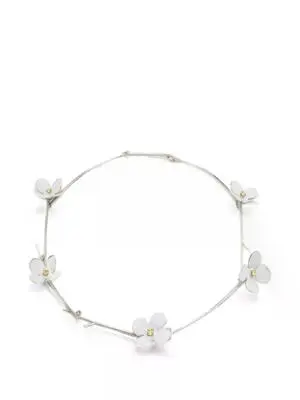 Marni Enamel Daisy Necklace