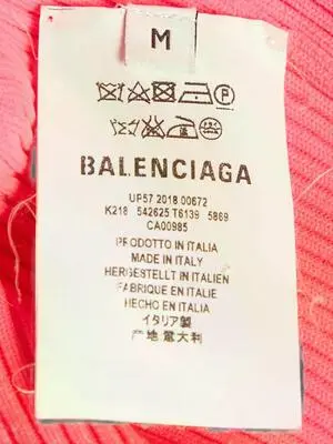 Balenciaga Rib-knit V-neck Sweater