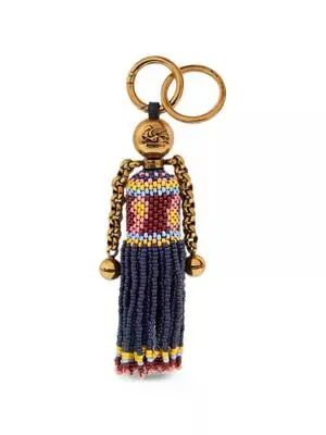 Etro Doll Charm With Paisley Droplet Motif