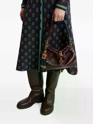 Etro Doll Charm With Paisley Droplet Motif - Blue