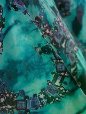 Versace Gem Print Long-sleeve Shirt
