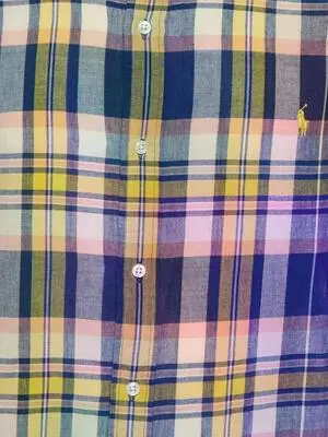 Polo Ralph Lauren Plaid-pattern Button-down Cotton Shirt