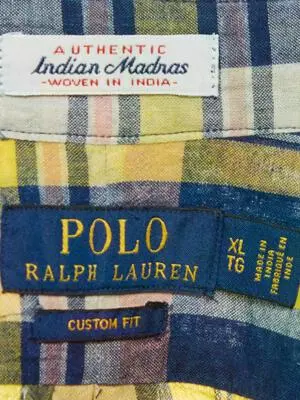 Polo Ralph Lauren Plaid-pattern Button-down Cotton Shirt