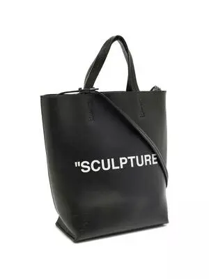 Off-White Sculpture Leather Tote Bag
