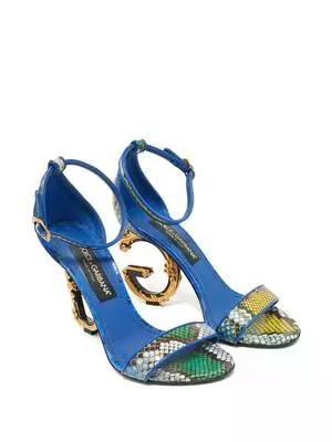 Dolce & Gabbana Keira Ankle-strap Heeled Sandals