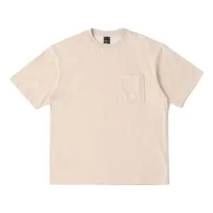 NEW BALANCE New Balance Lifestyle Plain Cotton Pocket Tee Asia Sizing 'beige' Beige