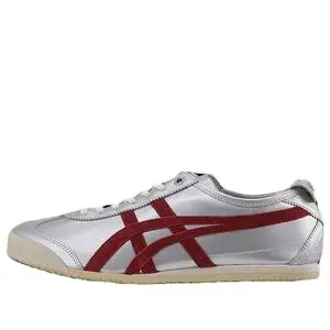 Onitsuka Tiger Mexico 66 Sneakers - Silver/beet Red