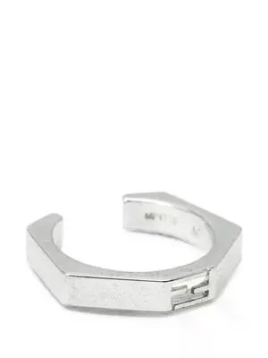 Fendi Baguette Logo-motif Open Band Ring