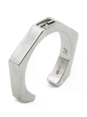 Fendi Baguette Logo-motif Open Band Ring